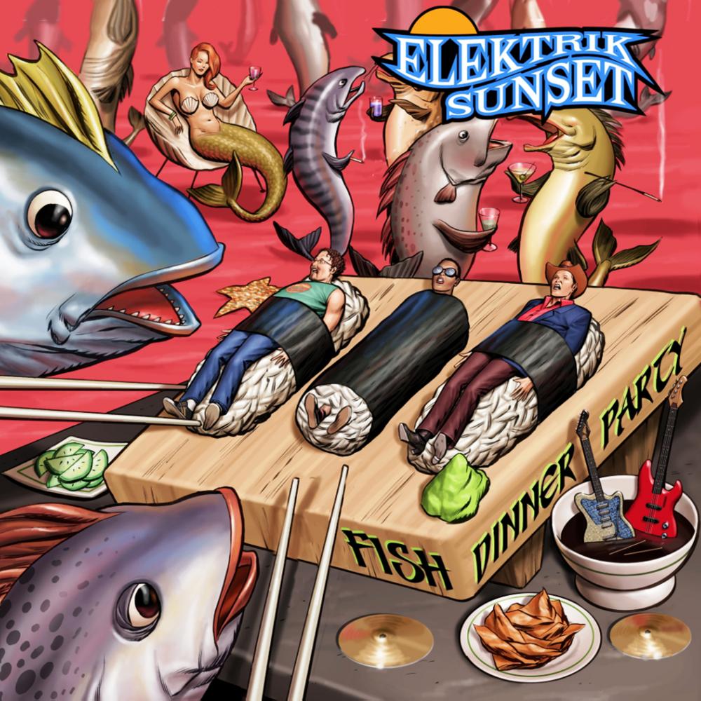 Cartoon Fish Dinner