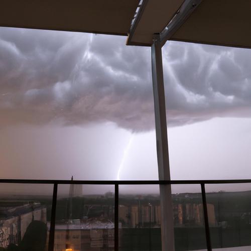 Strong Storm on the Balcony at Home 3 Official TikTok Music - The ...